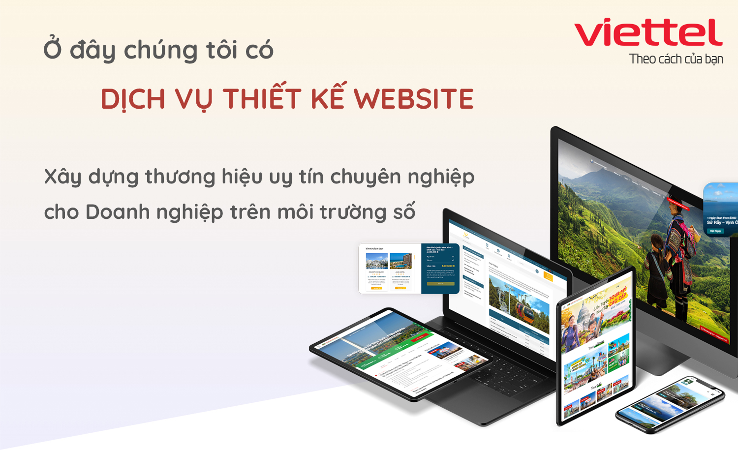 Thiết kế Website Viettel Portal | Viettel BRVT